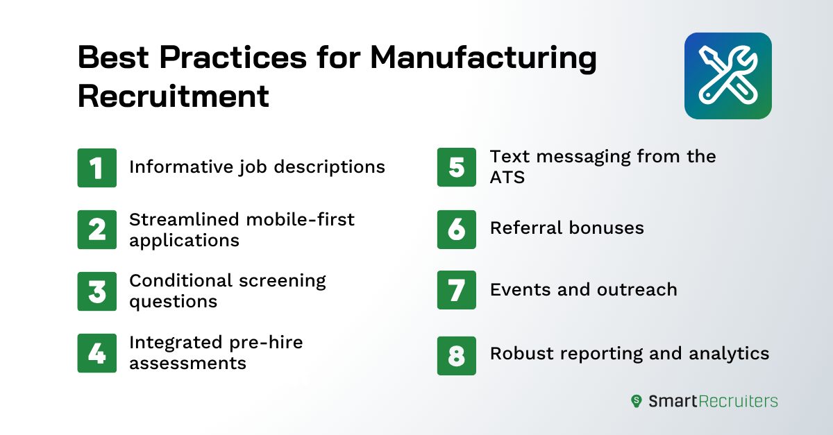 8 Best Practices for Manufacturing Recruitment | SmartRecruiters