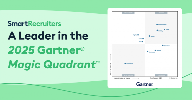 SmartRecruiters named Leader in 2025 Gartner® Magic Quadrant™