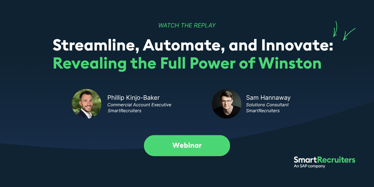 APAC – Winston AI Demo Day with SmartRecruiters